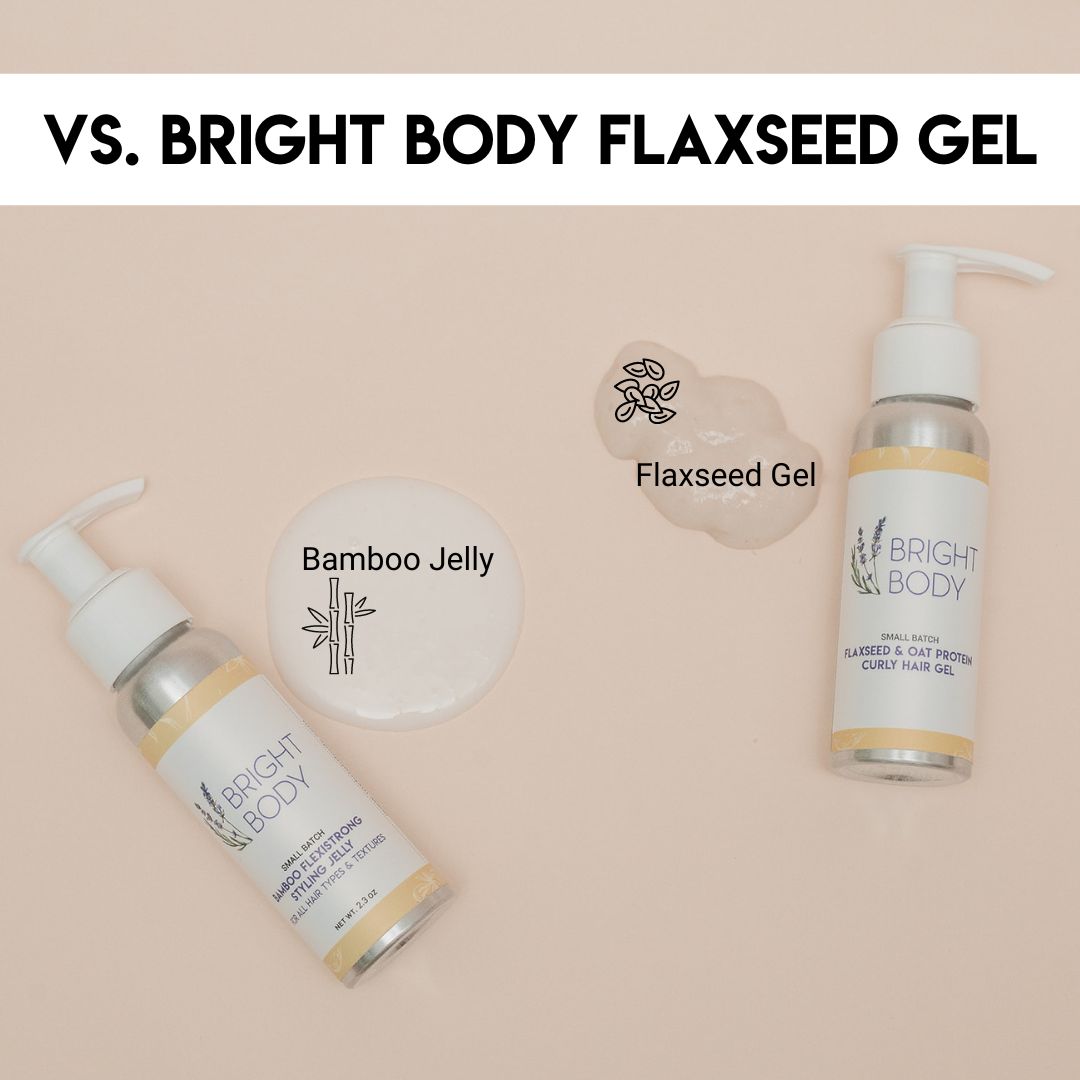 Bamboo FlexiStrong Styling Jelly | Nontoxic Hair Gel | Bright Body
