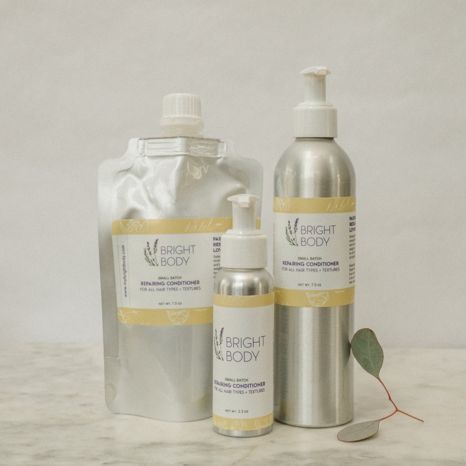 Repairing Conditioner | Refillable Shampoo + Conditioner | Bright Body